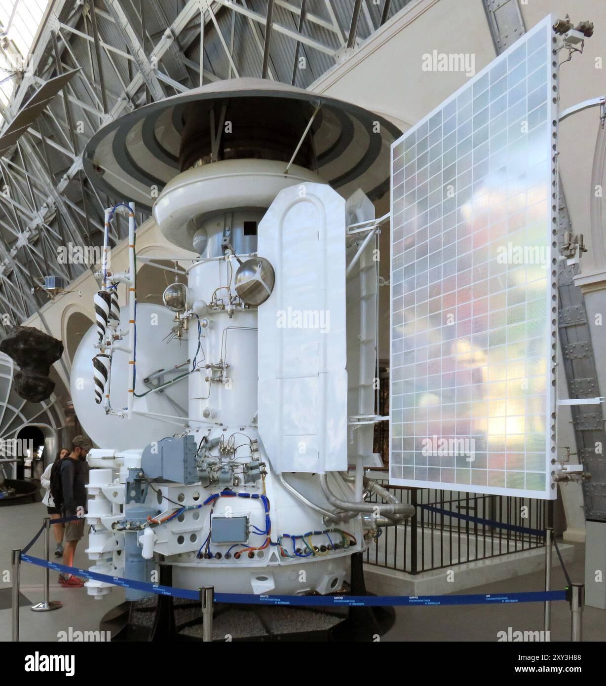 Mars 3 spacecraft with on exhibition. Mars 3 was a Soviet unmanned ...