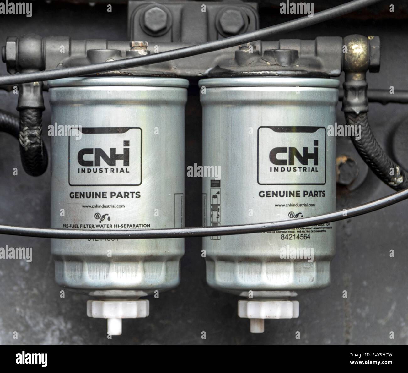 Fuel filters in a vehicle. These filters remove dust and debris from ...