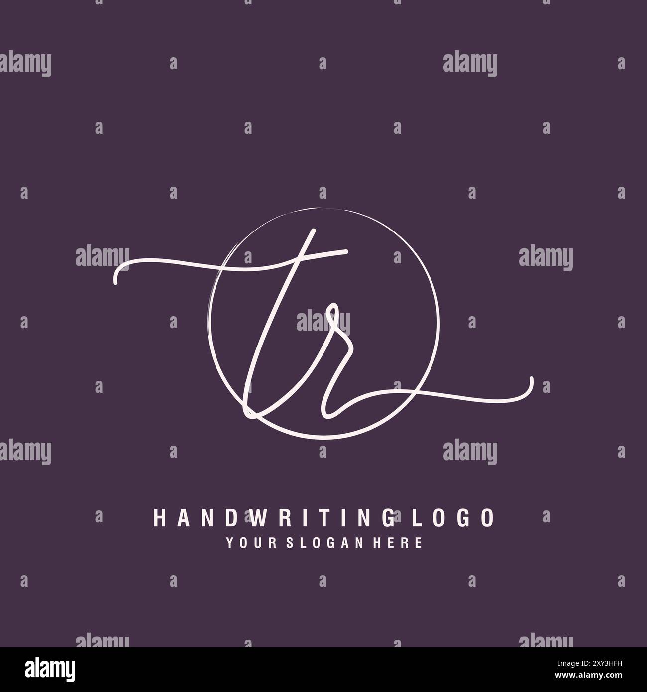 Minimal tr logo hi-res stock photography and images - Alamy