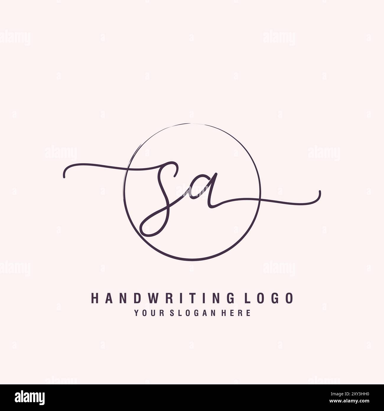 Sa minimal logo hi-res stock photography and images - Alamy