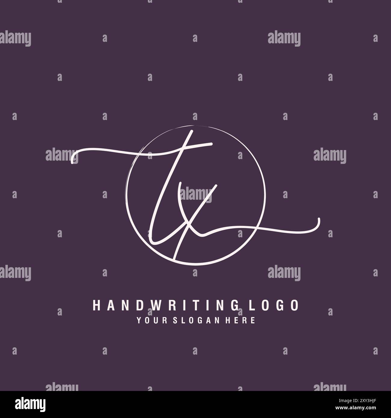 Tx minimal logo hi-res stock photography and images - Alamy