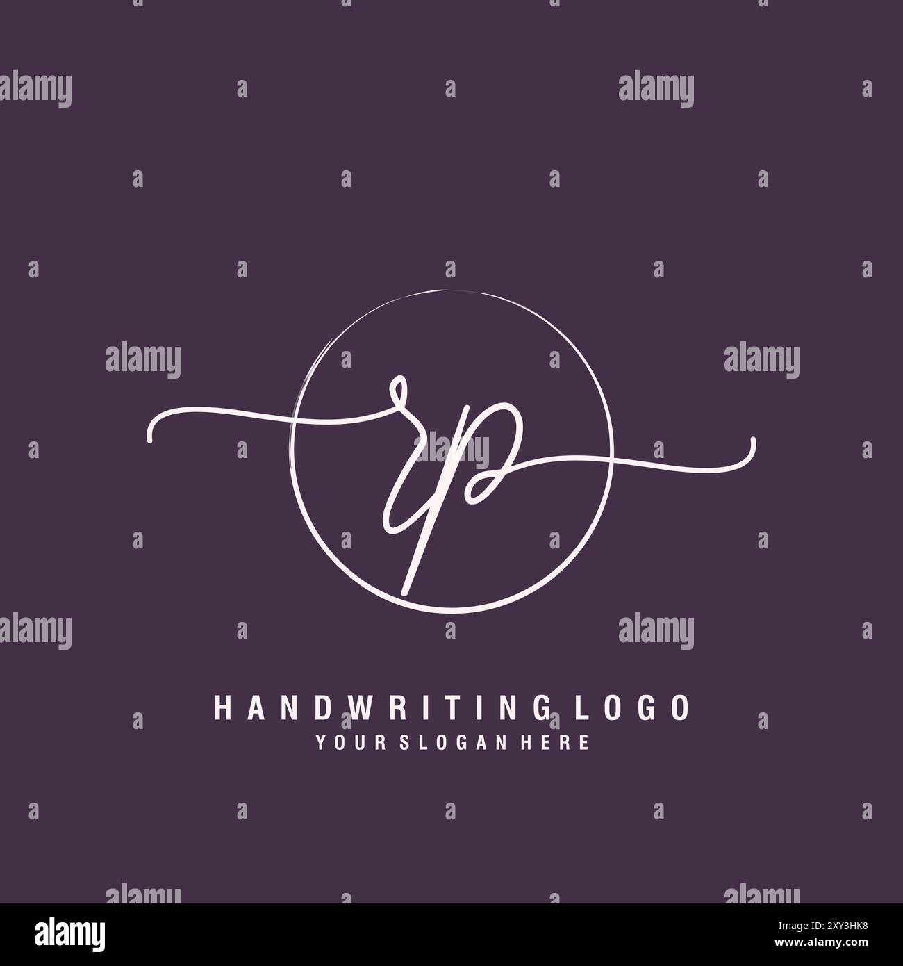 Rp modern logo hi-res stock photography and images - Alamy