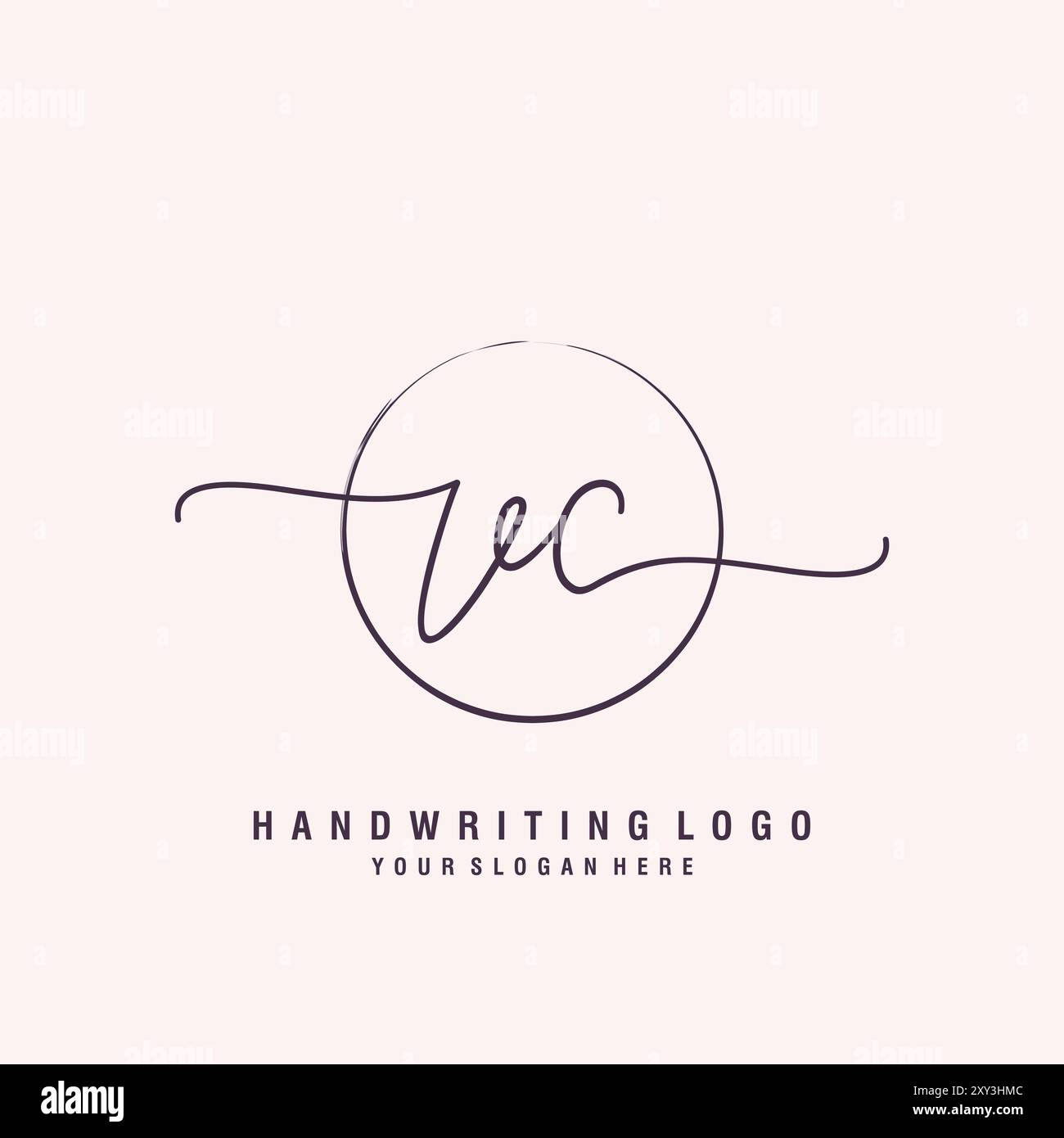 VC Letter logo minimal modern Stock Vector Image & Art - Alamy