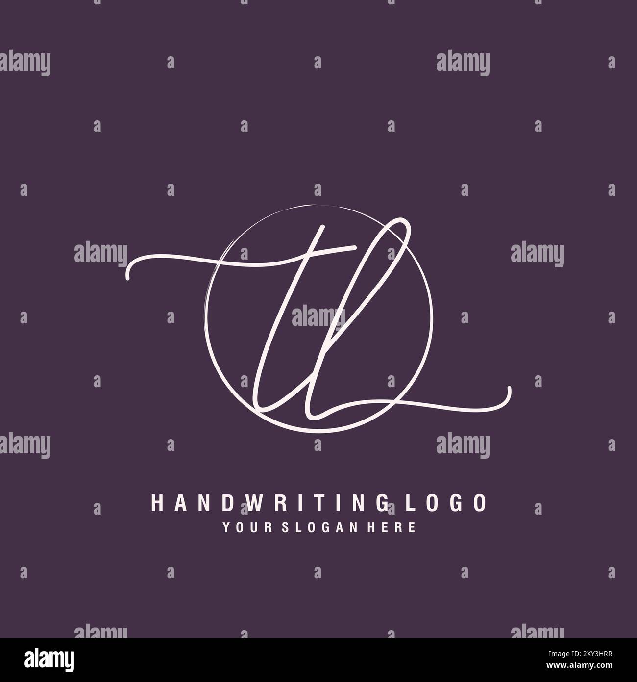 Modern tl vector vectors hi-res stock photography and images - Alamy