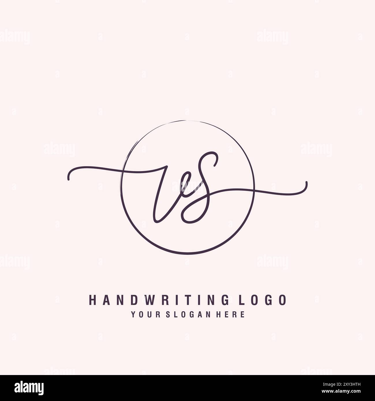 Vs minimal logo hi-res stock photography and images - Alamy