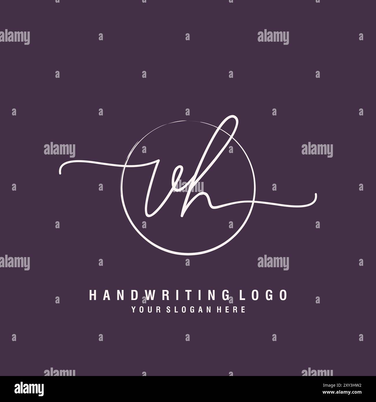 Vh minimal logo hi-res stock photography and images - Alamy