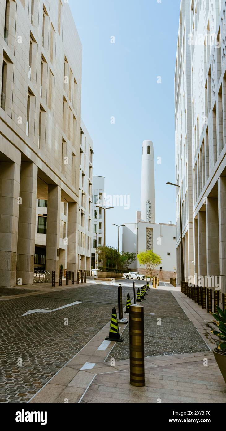 Cityscape office buildings with modern corporate architecture ...