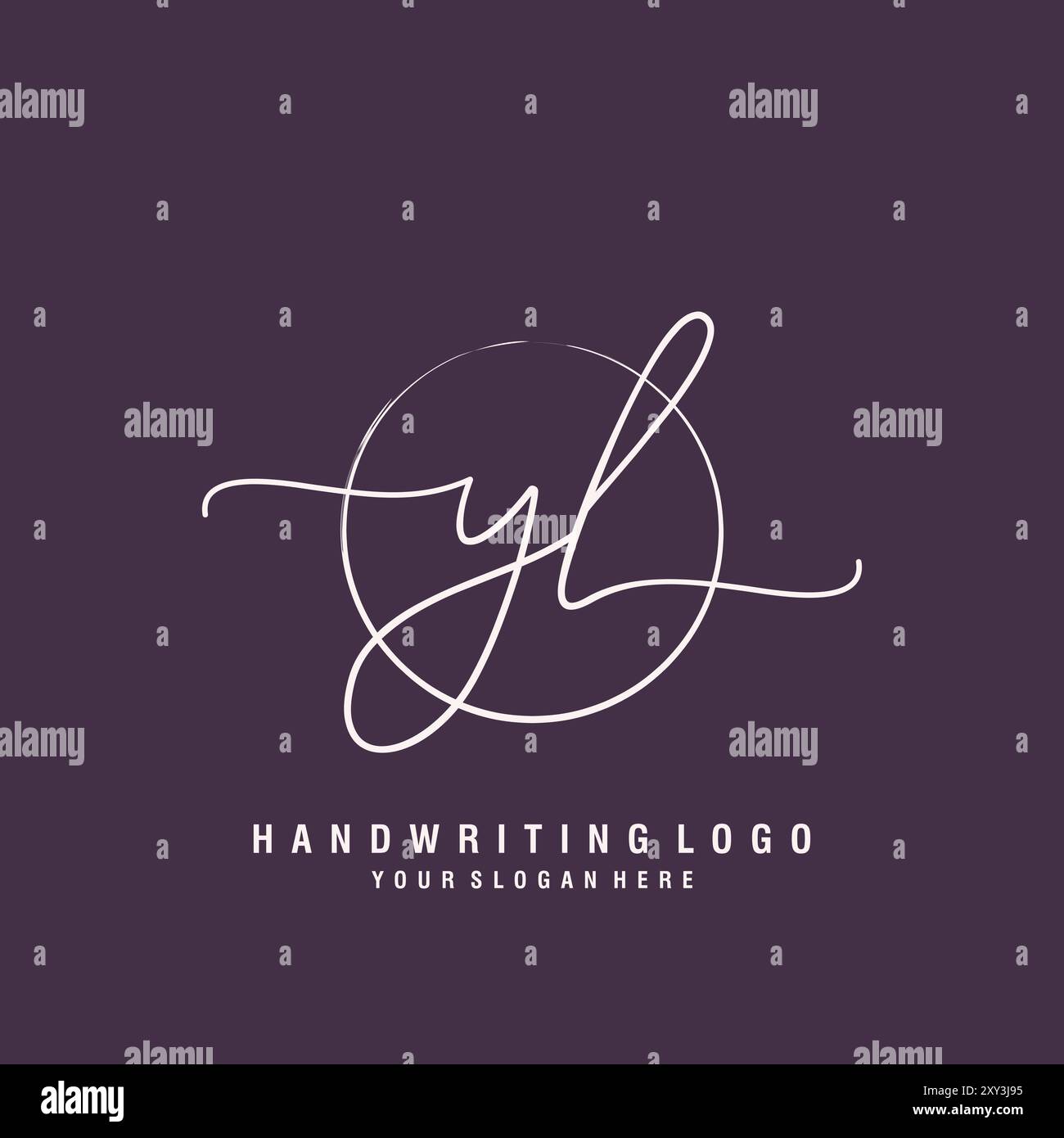 Yl minimal logo hi-res stock photography and images - Alamy