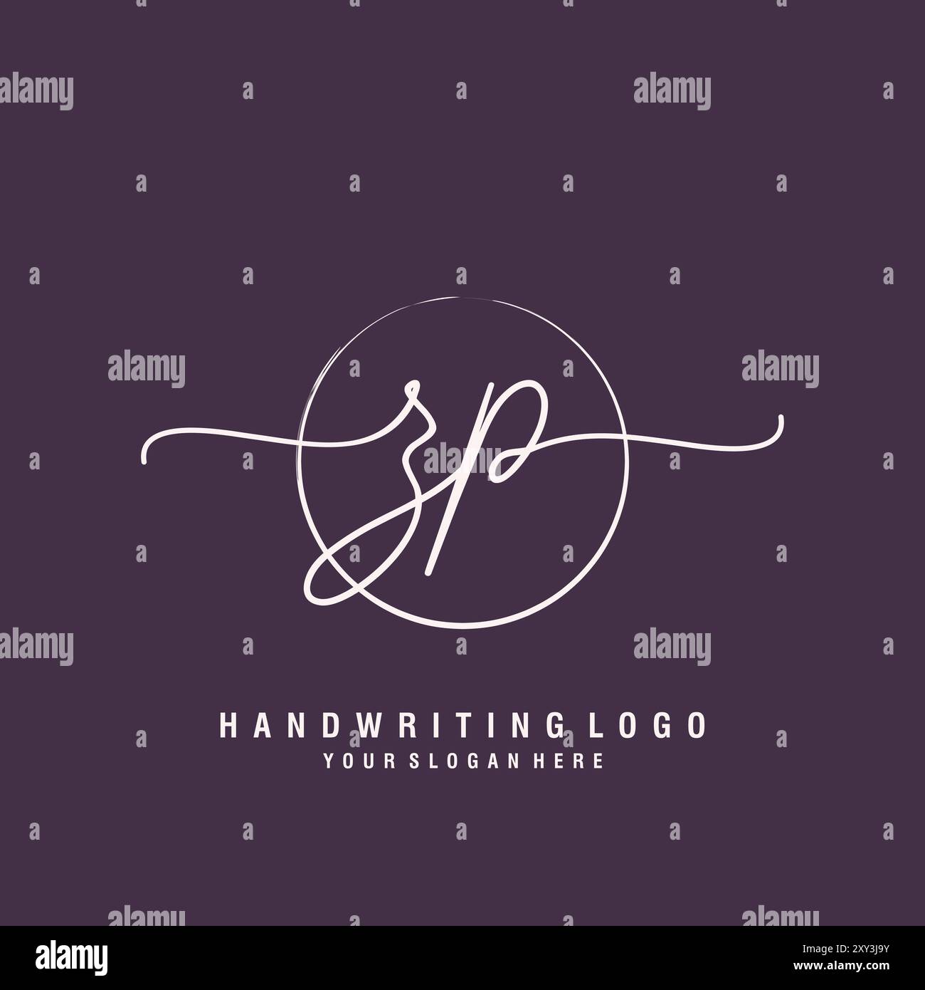 Zp modern logo hi-res stock photography and images - Alamy