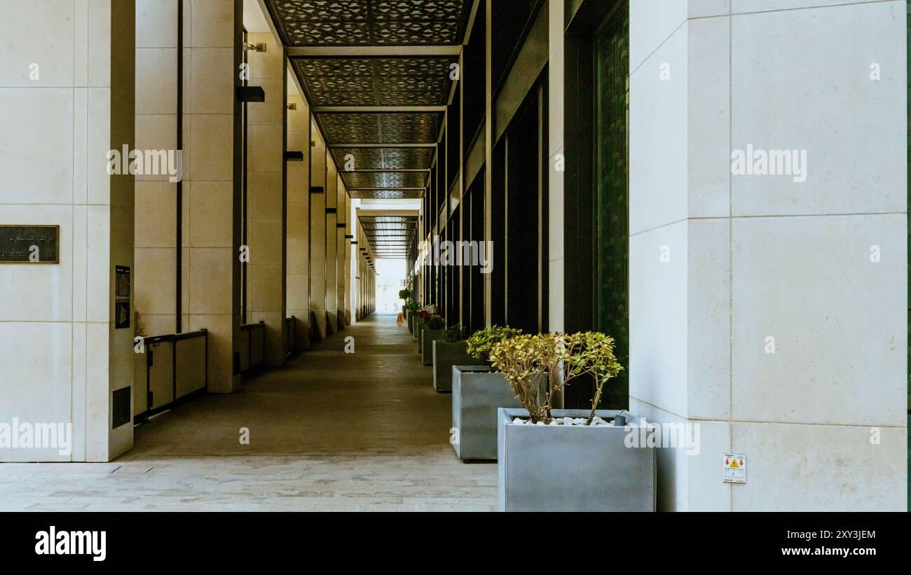 Cityscape office buildings with modern corporate architecture ...