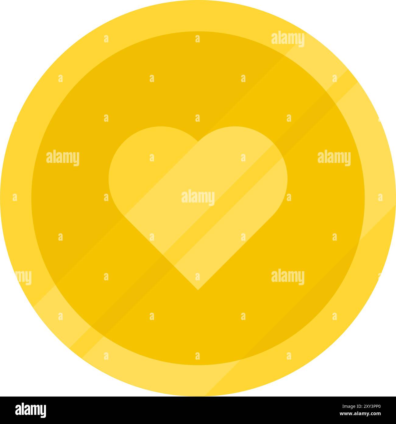 Shiny gold coin Stock Vector Images - Alamy