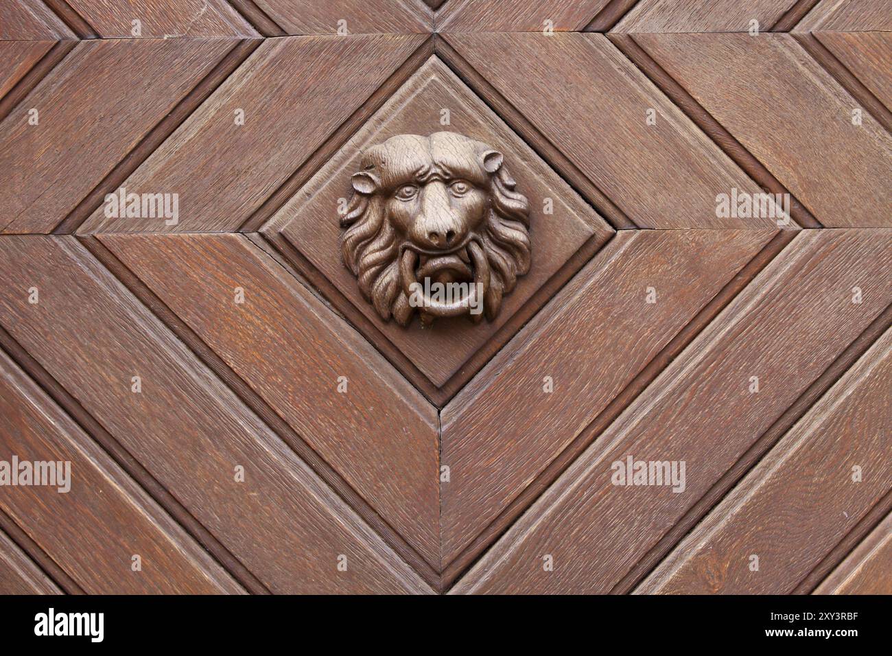 Door knocker of the witch mayor's house in Lemgo Stock Photo - Alamy