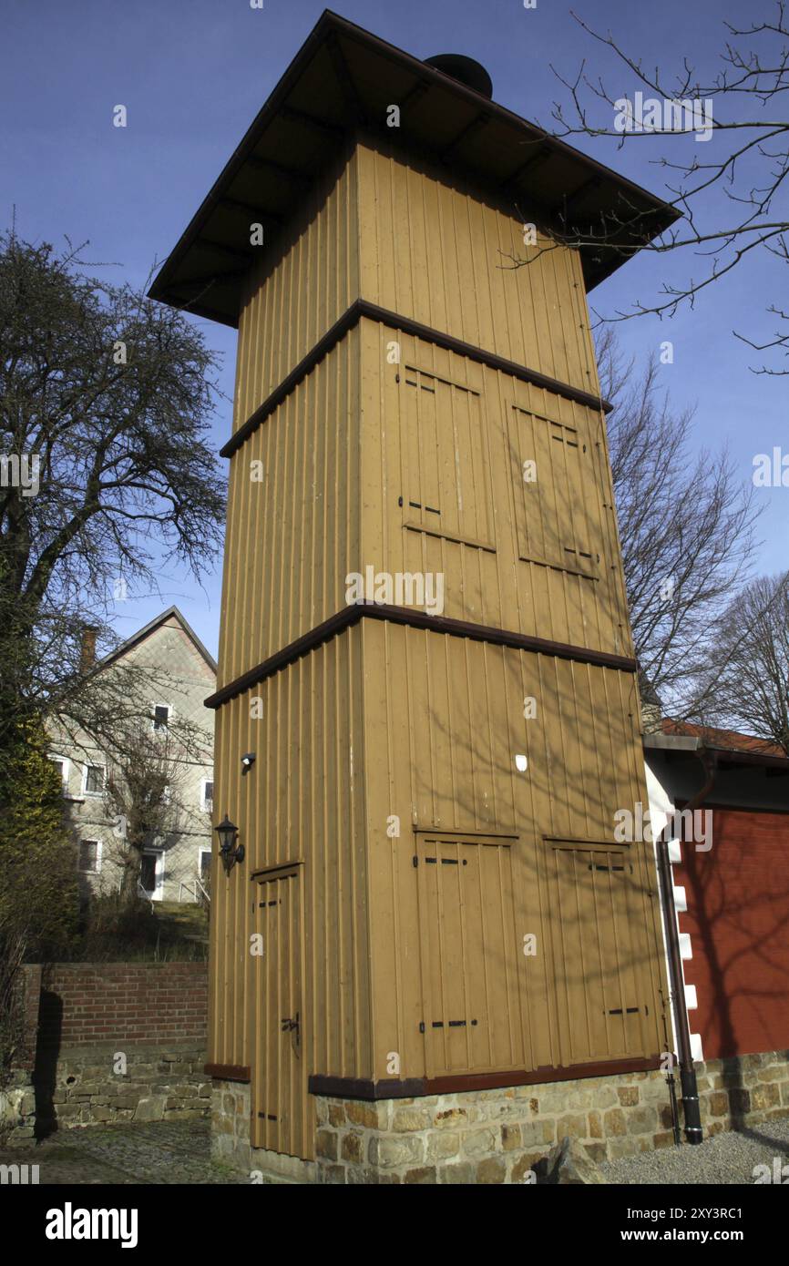 Historic fire station in Almena Stock Photo - Alamy