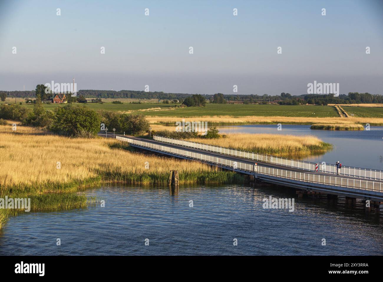 Modern lifting bridge Stock Photo - Alamy