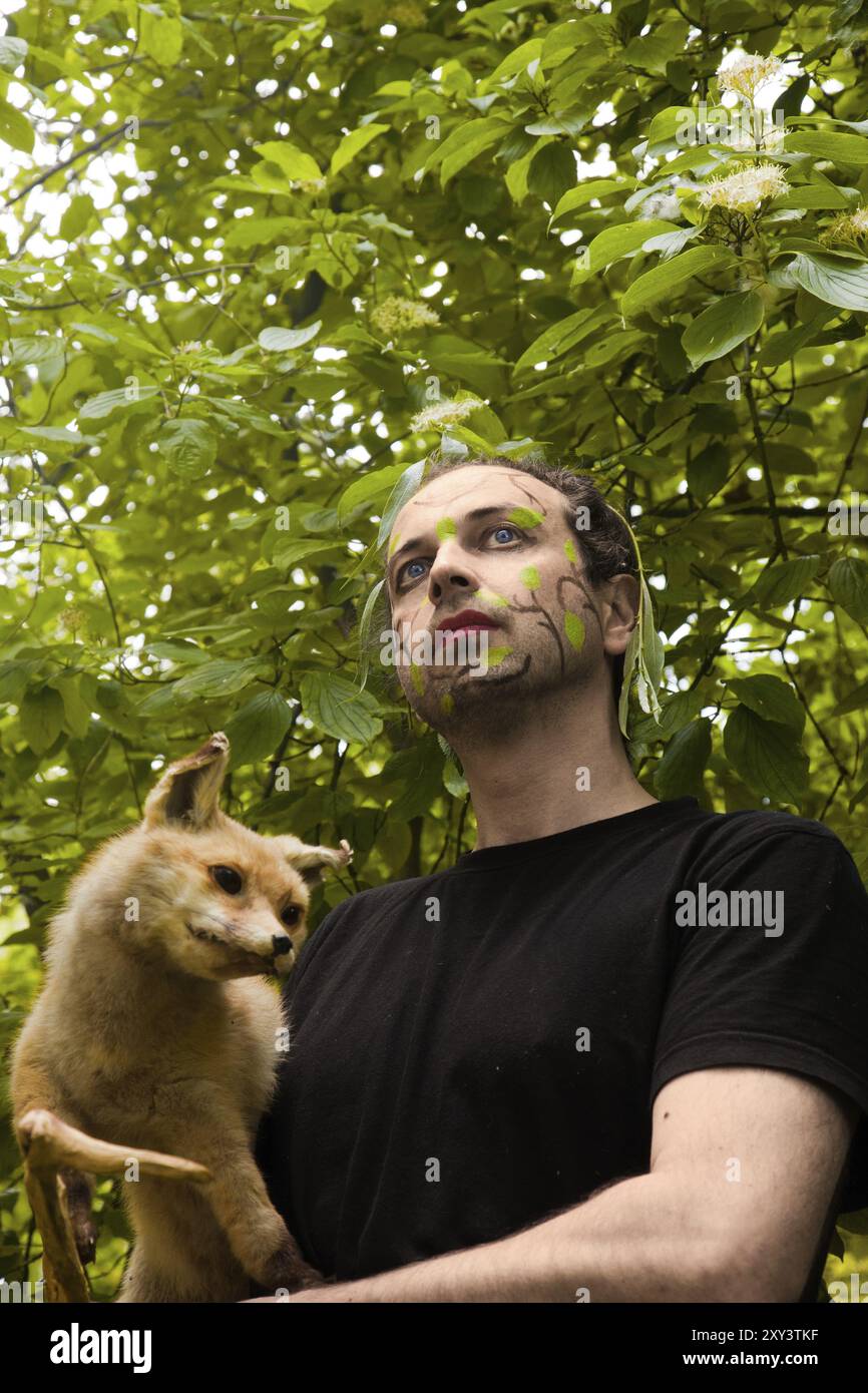 Fox Animal Face Makeup