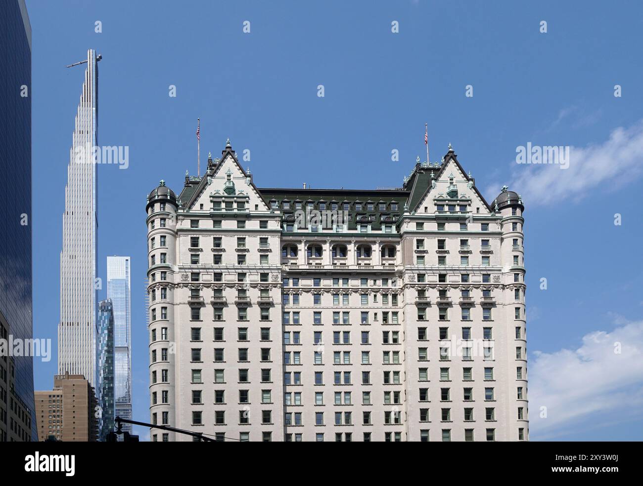 Classical and modern architecture in New York City, Plaza Hotel and new ...