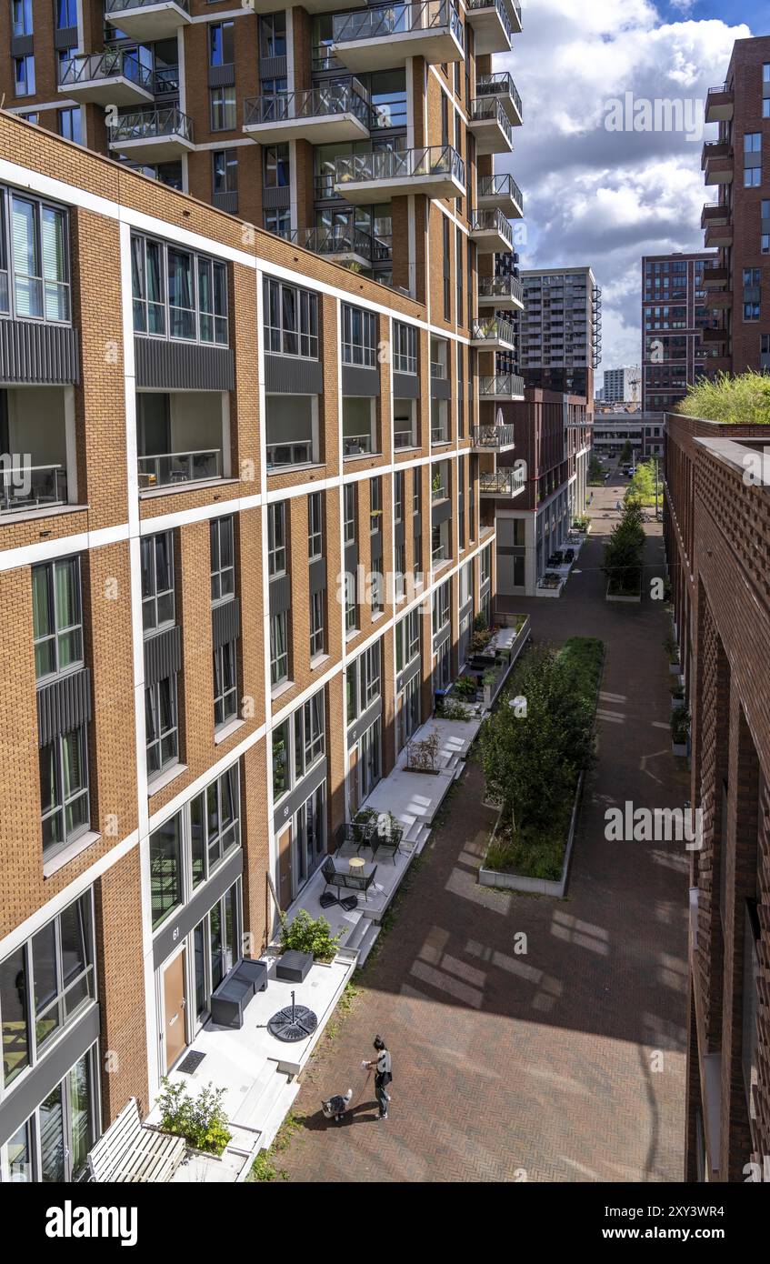 De Groene Kaap residential complex, in the Rotterdam Feijenoord ...