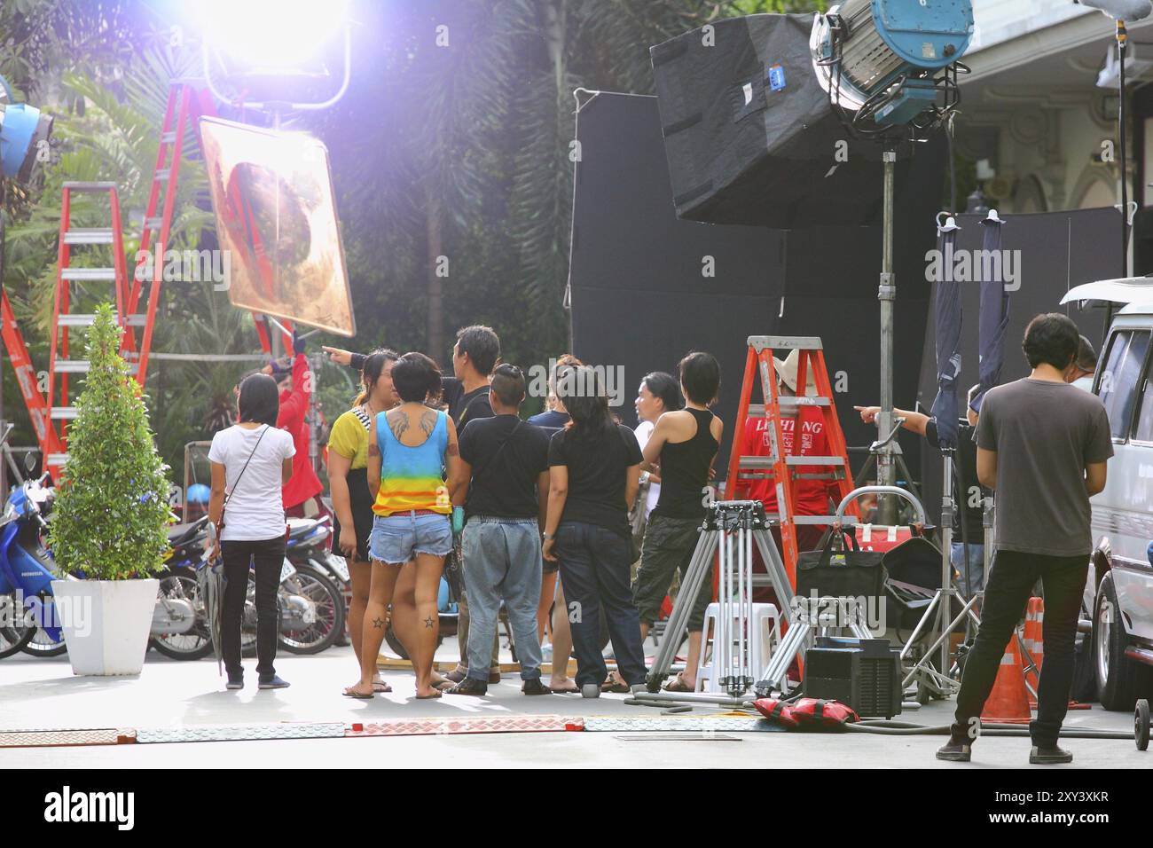 Film team hi-res stock photography and images - Alamy