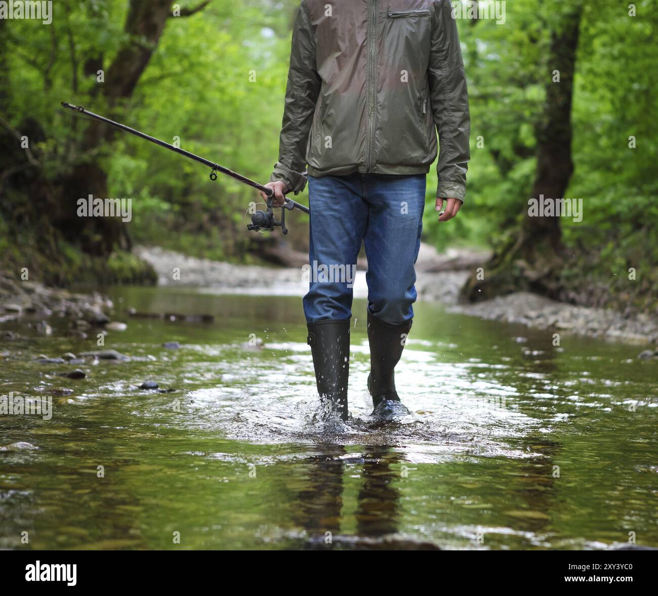 Angling boots hi-res stock photography and images - Alamy