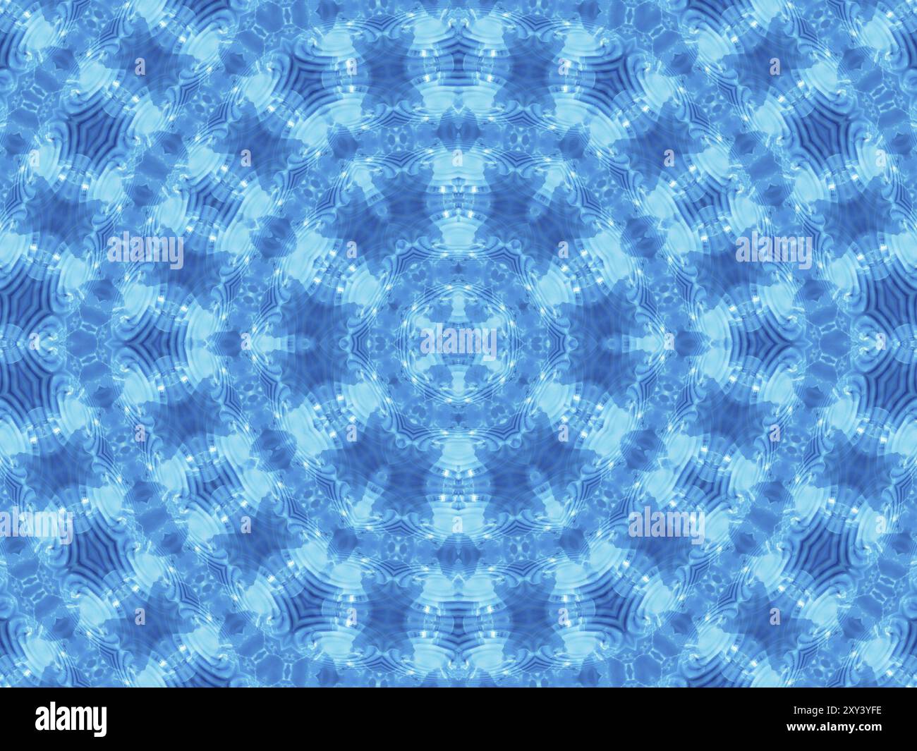 Blue background with abstract water pattern Stock Photo - Alamy