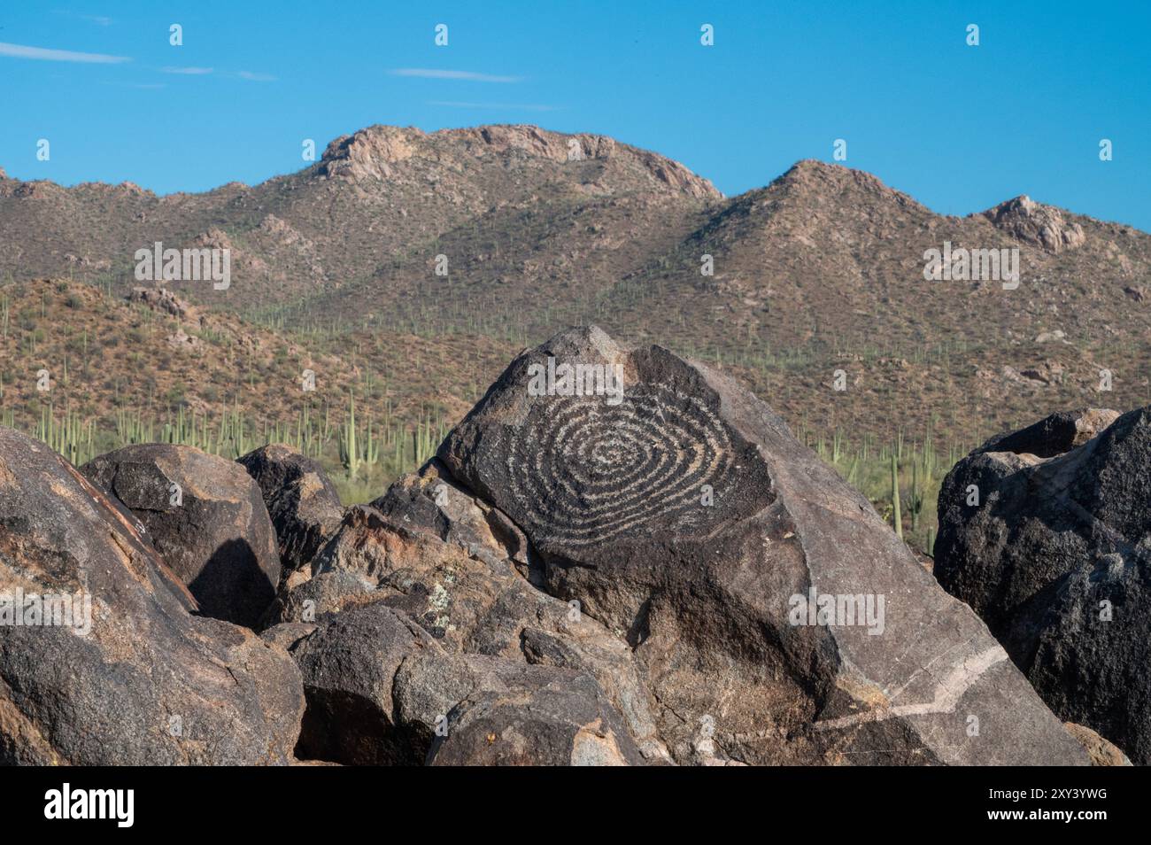 Spiral petroglyph hi-res stock photography and images - Alamy