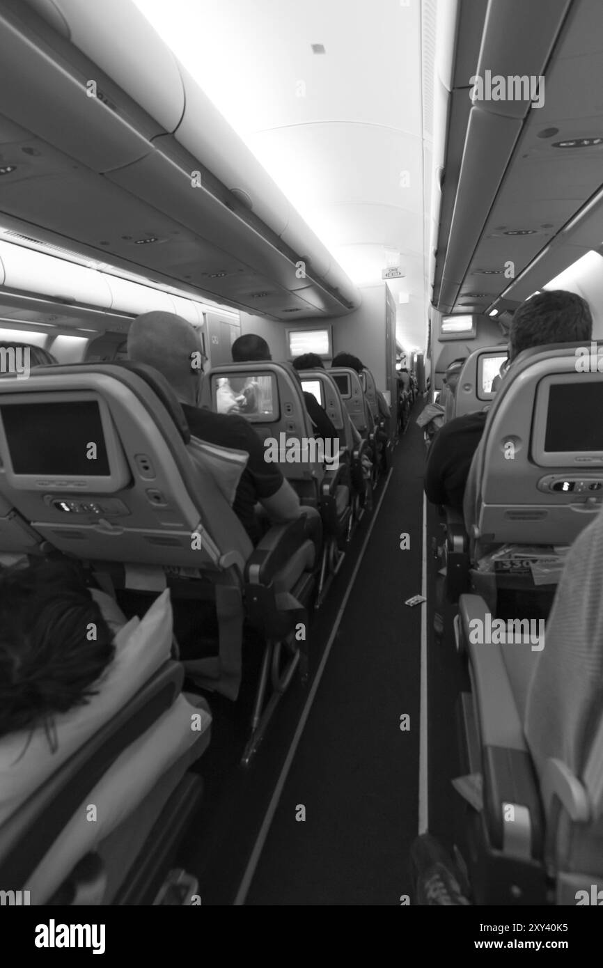 Aircraft attendant Black and White Stock Photos & Images - Alamy