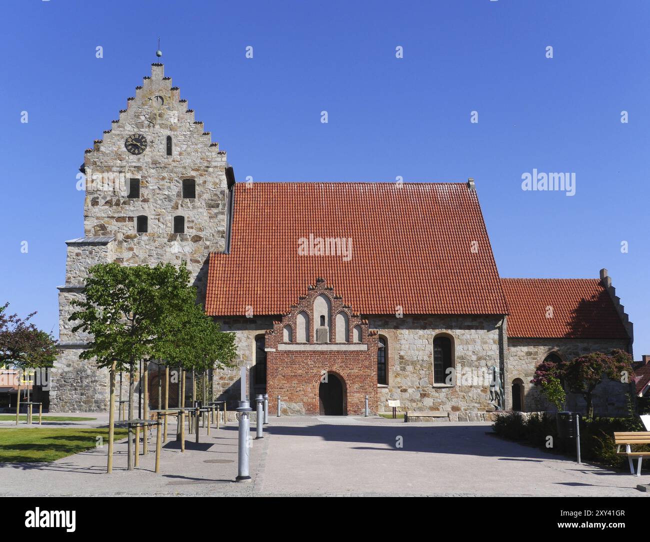 St Nicholas' Church in Simrishamn Stock Photo - Alamy