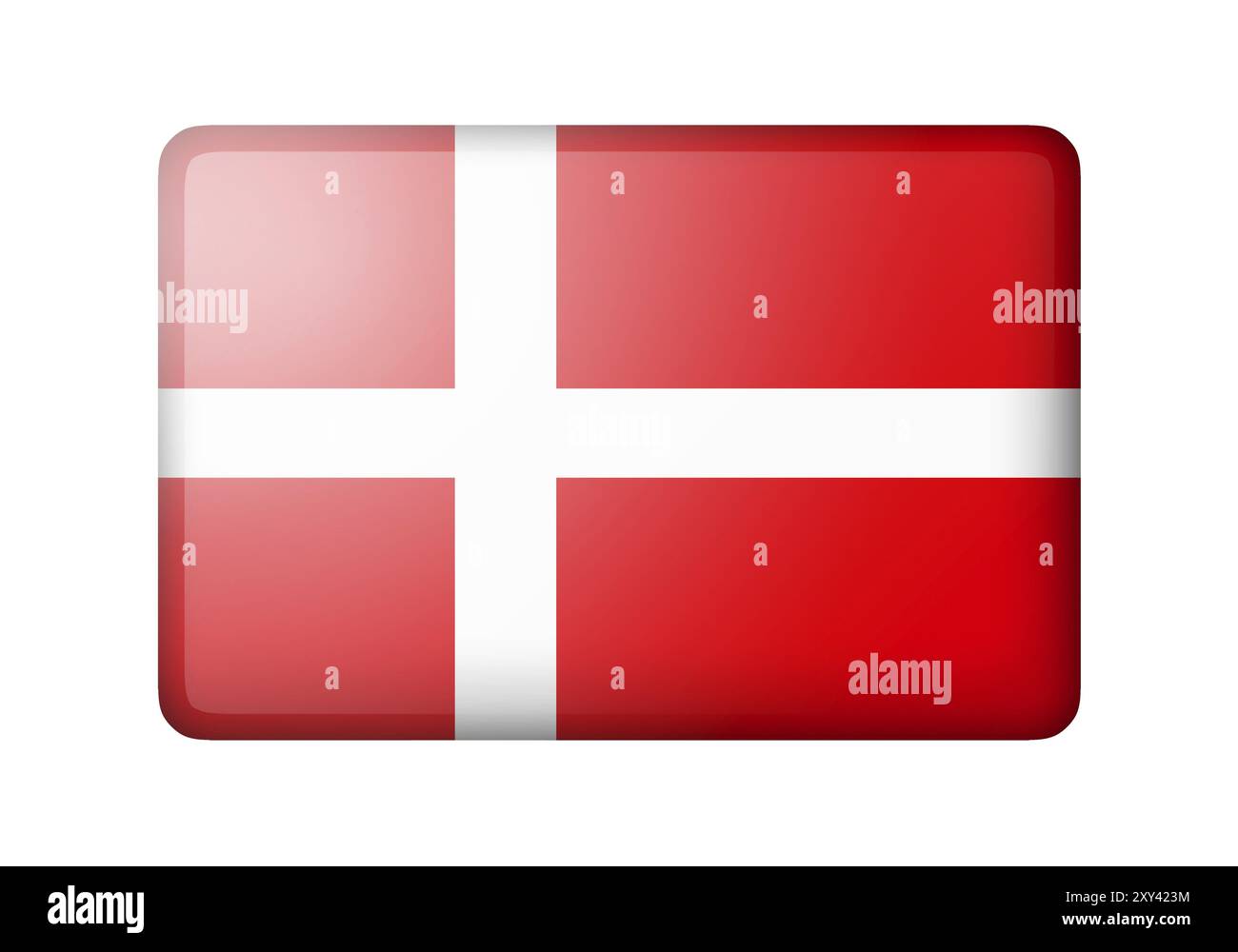 Rectangular denmark flag hi-res stock photography and images - Alamy