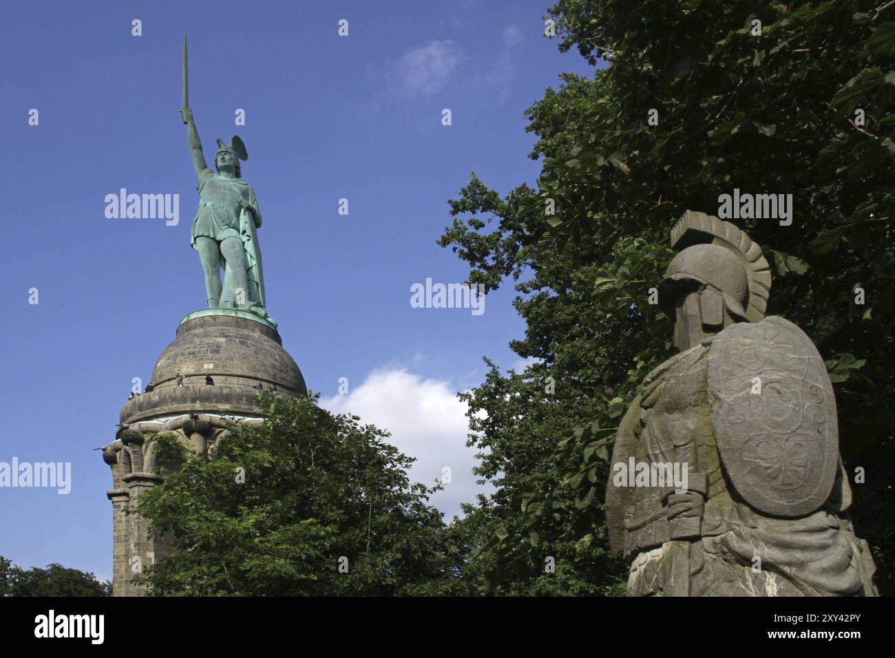 The Hermann Monument Stock Photo - Alamy