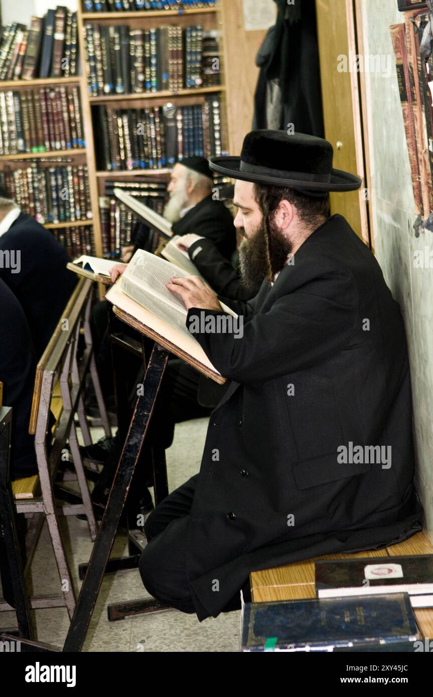 An Orthodox Yeshiva in Mea-Shearim neighborhood in Jerusalem, Israel ...