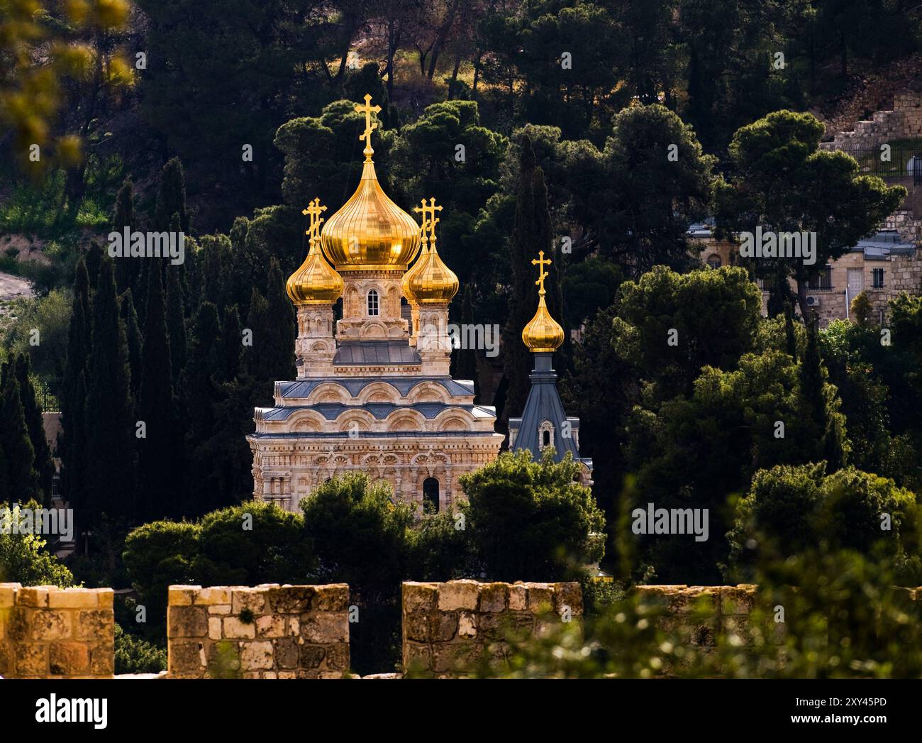 The beautiful , Onion dome shaped , Russian Orthodox church of Maria ...