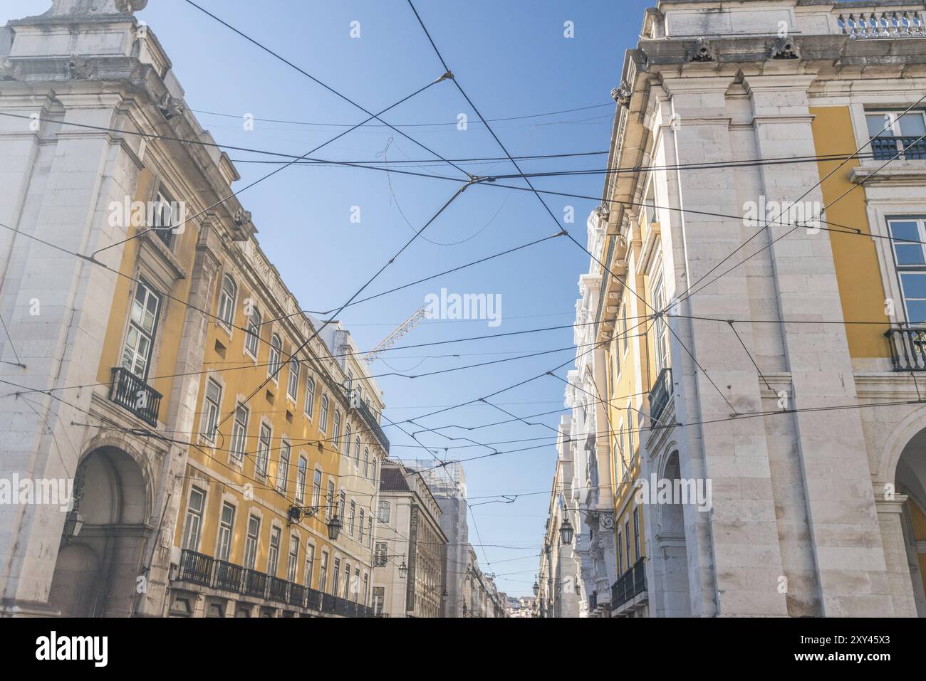 Empty tram lines hi-res stock photography and images - Alamy