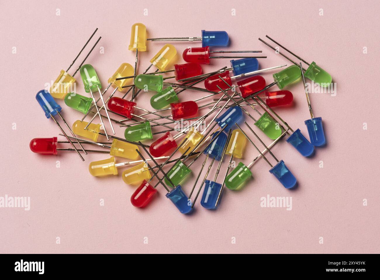 Assortment of LED diodes Stock Photo - Alamy