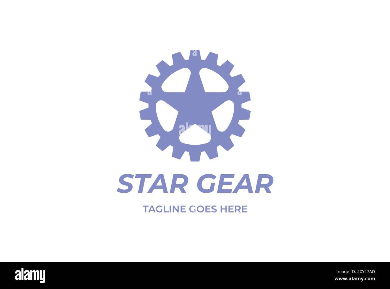 Simple Minimalist Star Gear Cog Chain Sprocket for Industry Car or Bike ...