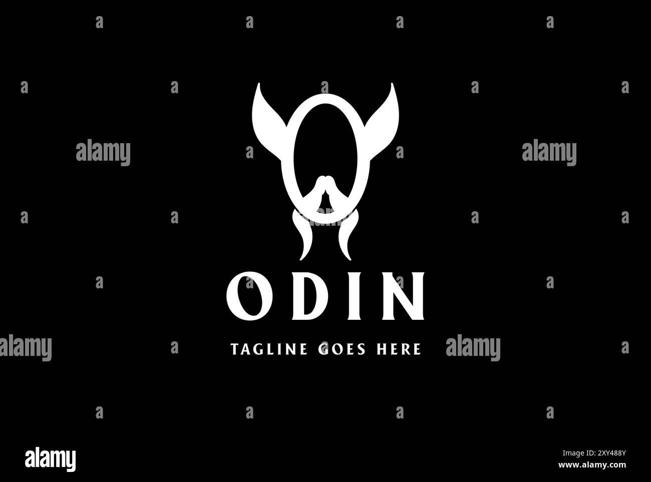 Odin raven Black and White Stock Photos & Images - Alamy