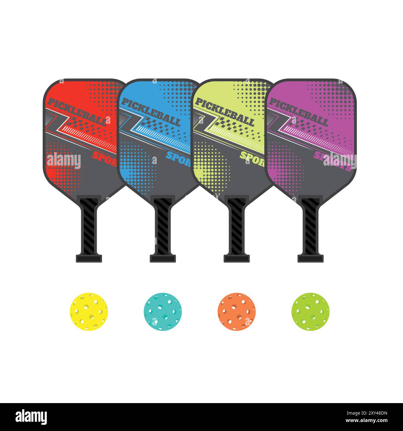 Pickle ball paddles hi-res stock photography and images - Alamy