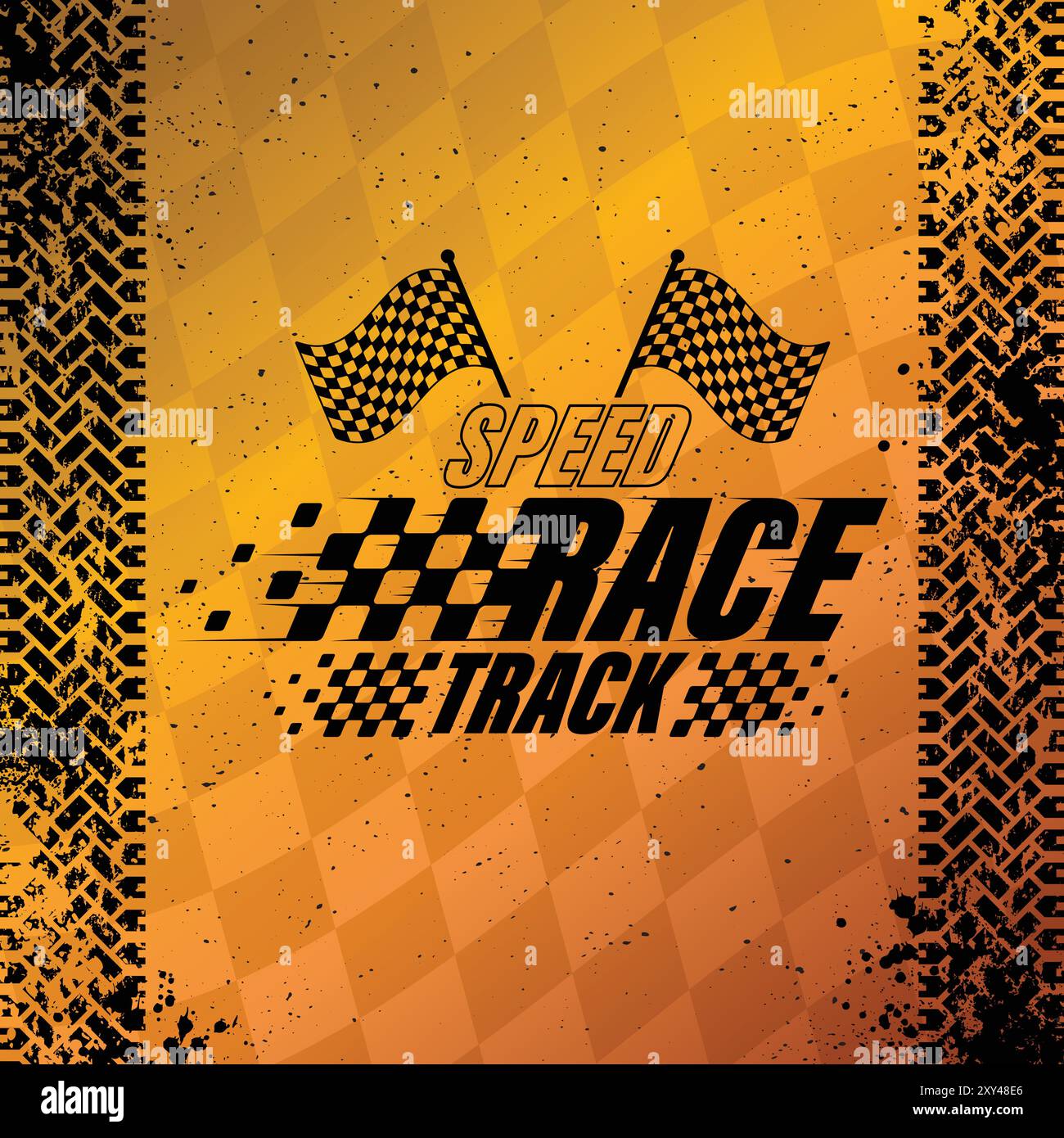 Tire track grunge brown racing wallpaper Stock Vector Image & Art - Alamy