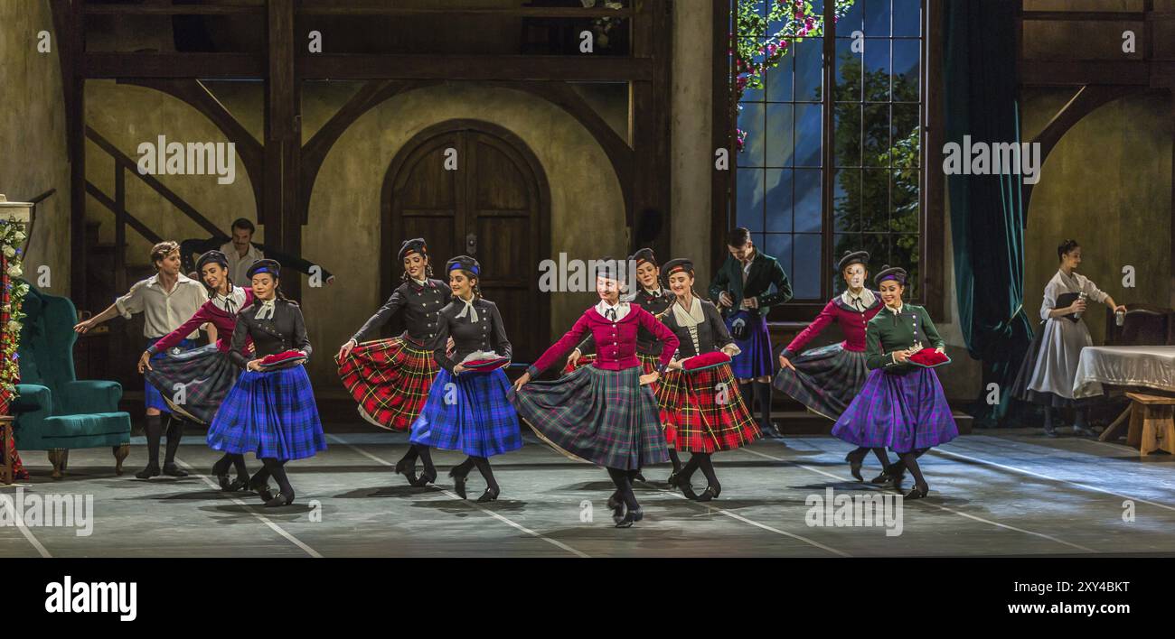 The romantic ballet Stock Photo - Alamy