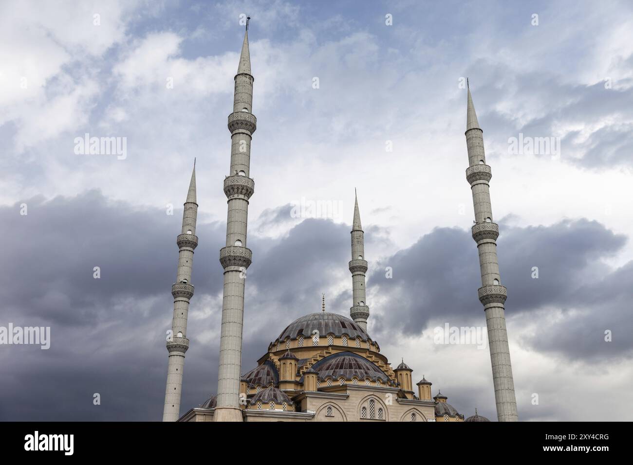 Largest Antalya province Muslim islam religion Tahtakale Camii mosque ...