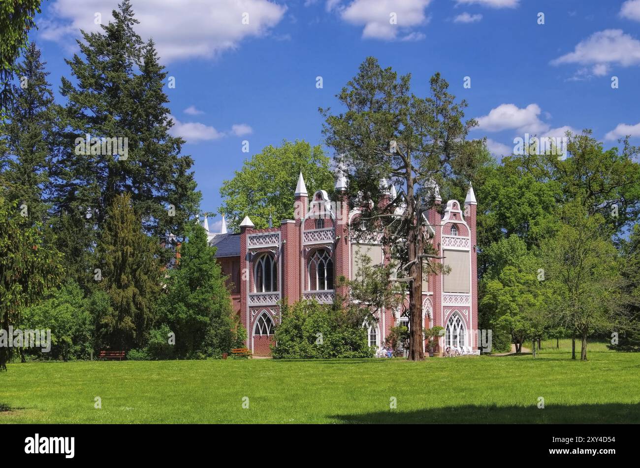 Woerlitz Gothic Park Gothic House, English Grounds of Woerlitz Gothic ...