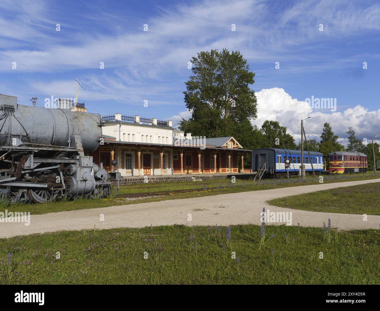 At the time of its construction, Haapsalu railway station had the ...