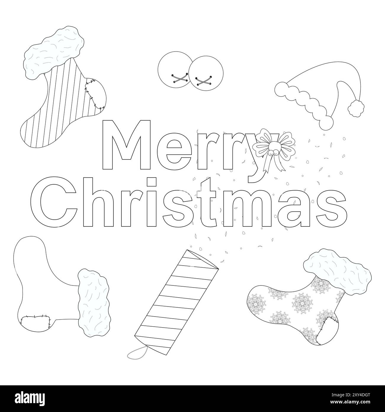 Diy santa Stock Vector Images - Alamy