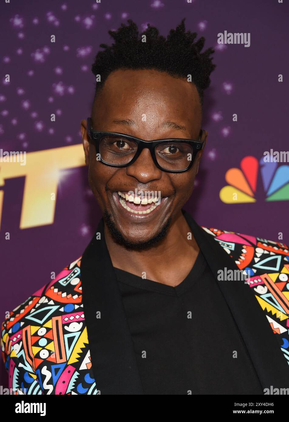 learnmore Jonasi backstage at “America’s Got Talent” Season 19 Live ...