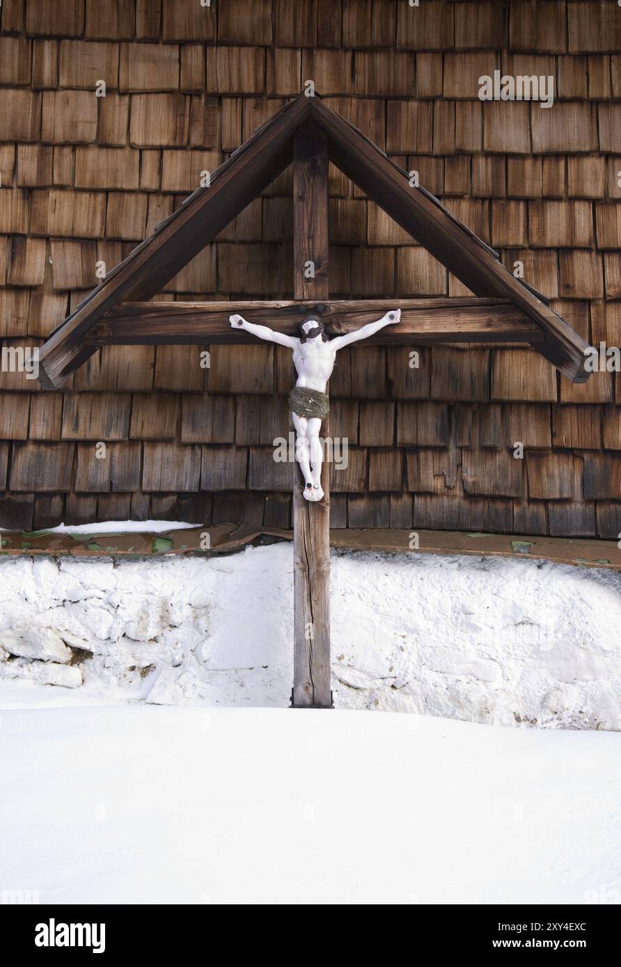 Jesus cross winter hi-res stock photography and images - Alamy