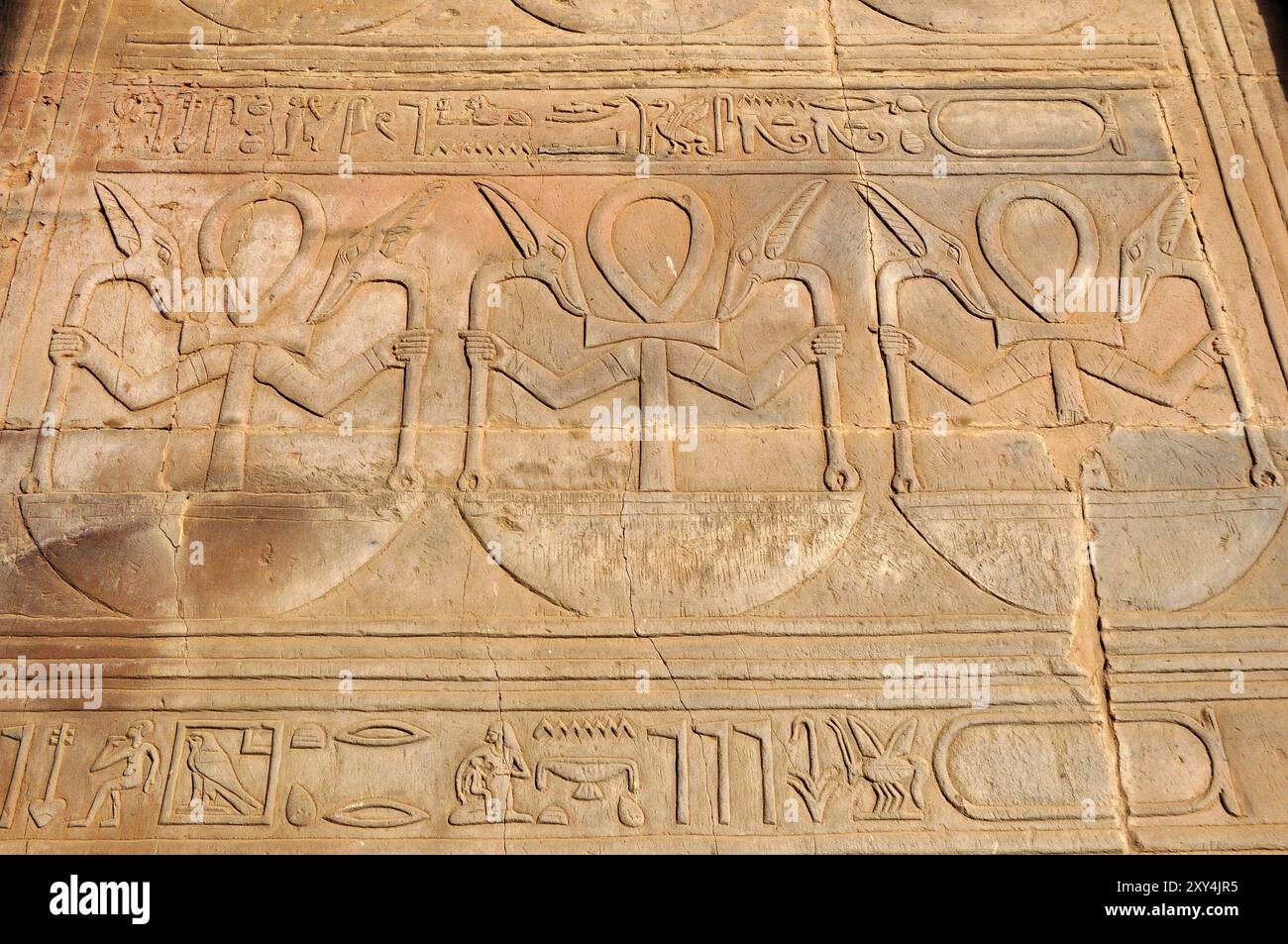 The Ankh, also known as key of life, the key of the Nile or crux ansata ...