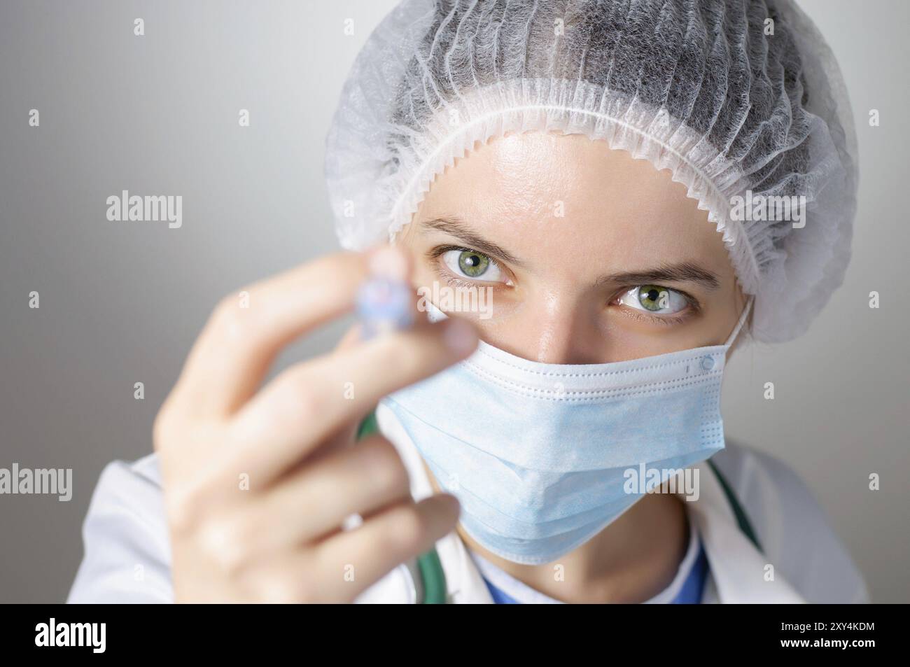 Scary female doctor hi-res stock photography and images - Alamy