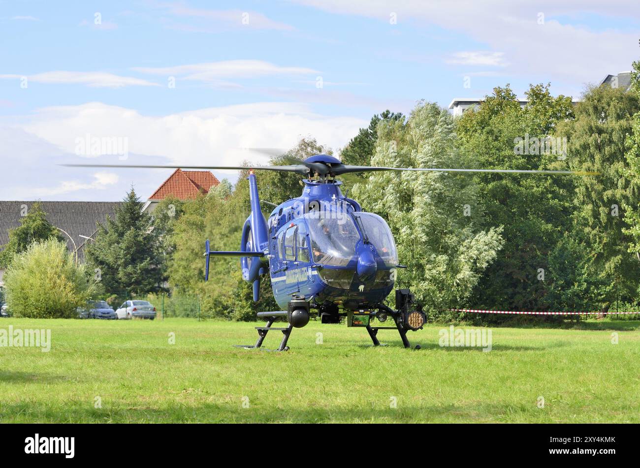 Ec135 police helicopter hi-res stock photography and images - Alamy