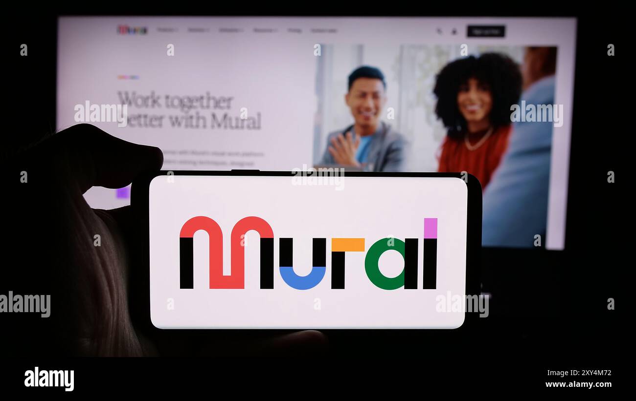 Mural logo hi-res stock photography and images - Alamy