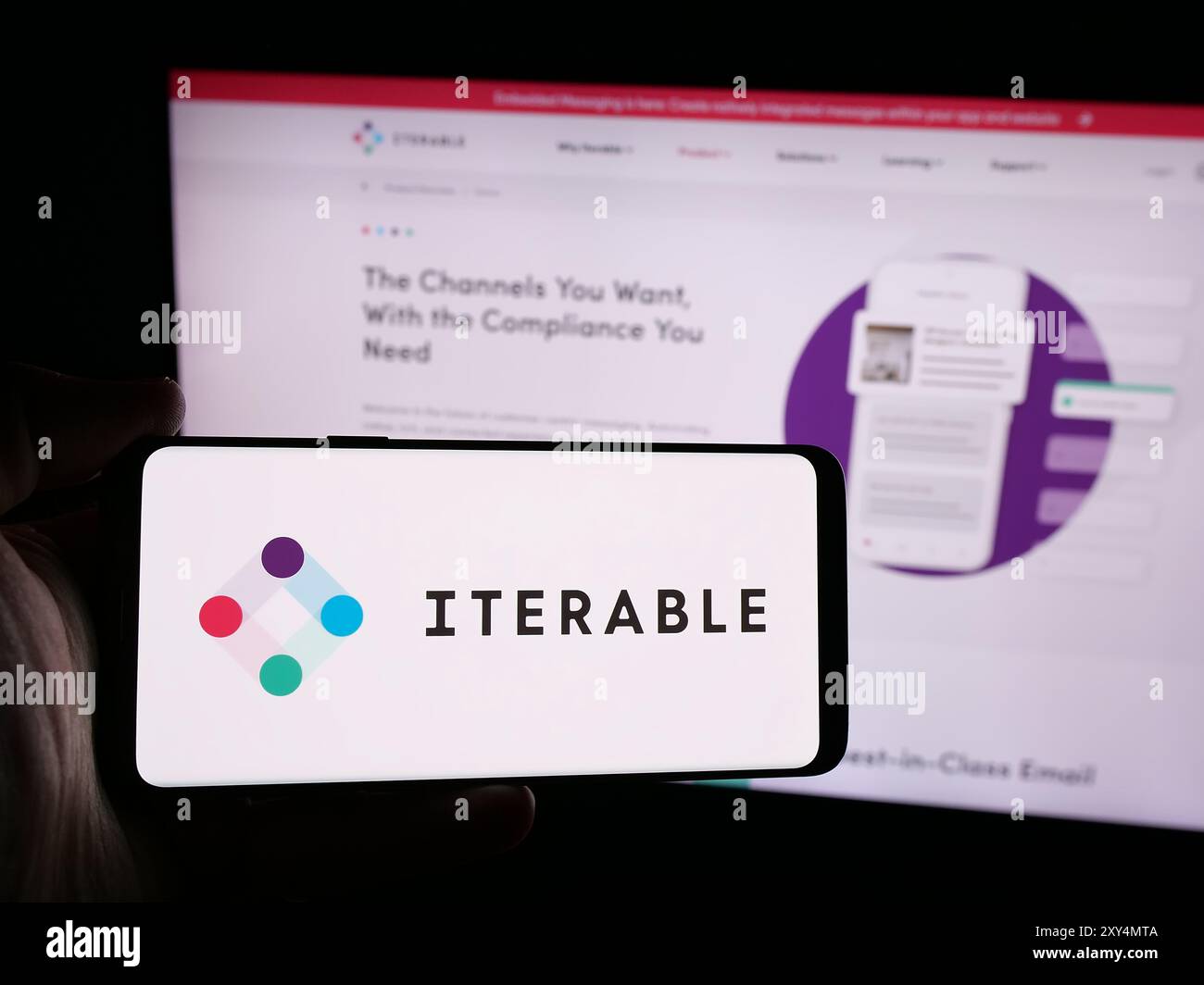 Iterable logo hi-res stock photography and images - Alamy