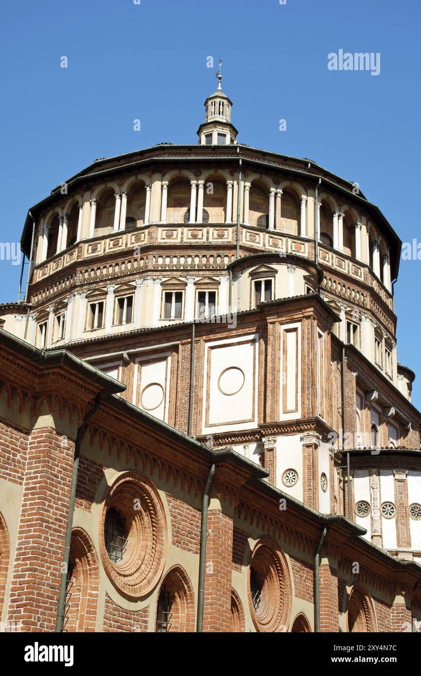 Refectory of monastery of santa maria delle grazie hi-res stock ...